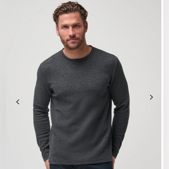 Travis Mathew | Shirts | Mens Travis Mathew Cloud Waffle Crew | Poshmark